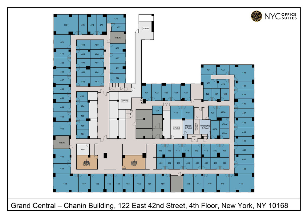 Grand Central Offices at Chanin Building Virtual Tour